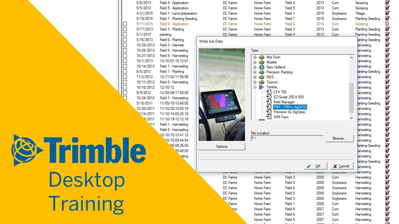 How to Export Resources to a Field Display | Desktop Training | Trimble Ag Software