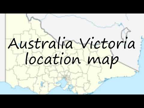 How to pronounce Australia Victoria location map in English?
