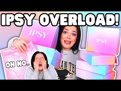 UNHINGED IPSY UNBOXING! | Huge Unboxing & Small Try On!