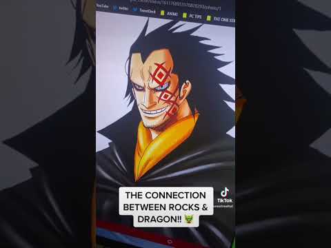 THE CONNECTION BETWEEN DRAGON & ROCKS!! #onepiece #anime