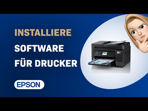 Wie installiert man die Software für den Epson EcoTank ET-4850 Drucker?