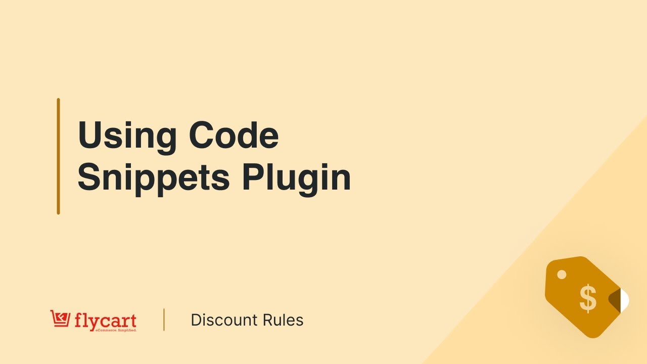 Using Code Snippets Plugin