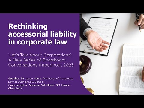 Rethinking accessorial liability in corporate law