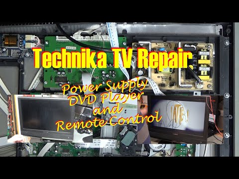 Technika TV DVD and Remote Repair #0105
