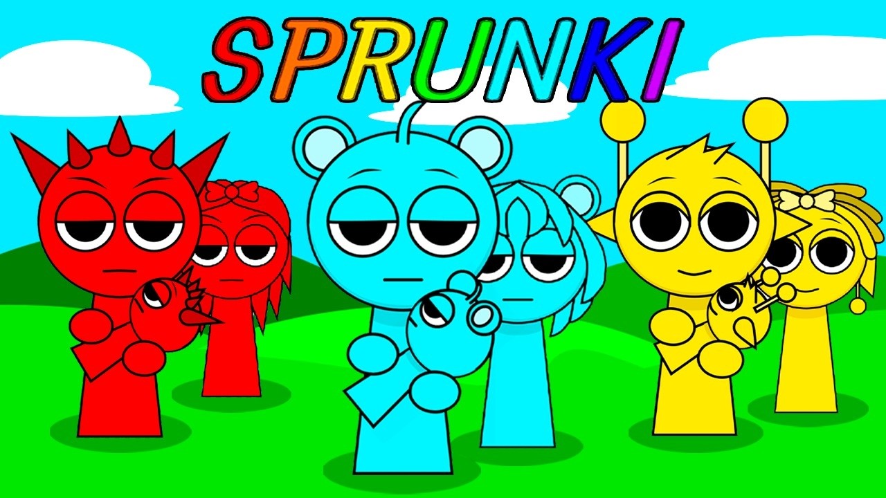 I CREATED A FAMILY OF SPRUNKIS!