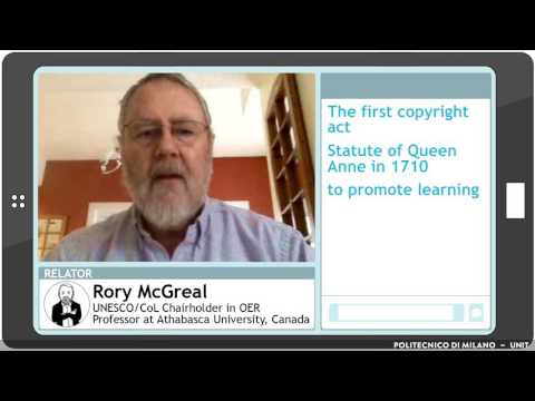 The history of Copyright (Rory McGreal)