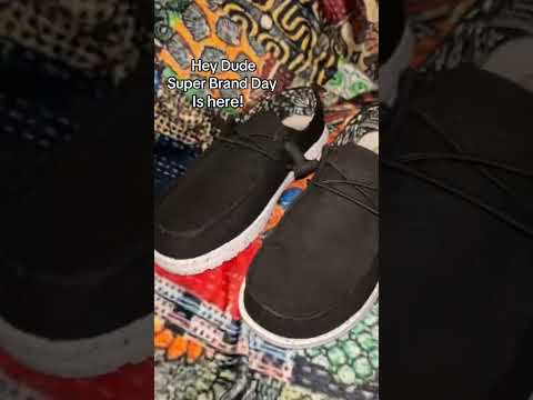 Hey Dudes super brand day is here! #HeyDudeSuperBrandDay #heydude #shoes #watchmyshoes #slipons