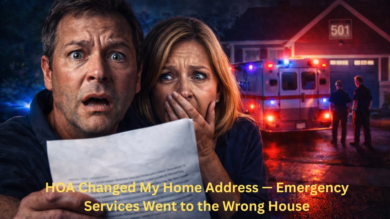HOA Changed My Home Address — Emergency Services Went to the Wrong House