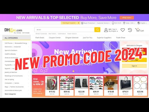 NEW EXCLUSIVE DHgate Promo Code | Check These BEST DHgate Discount Codes 2024!