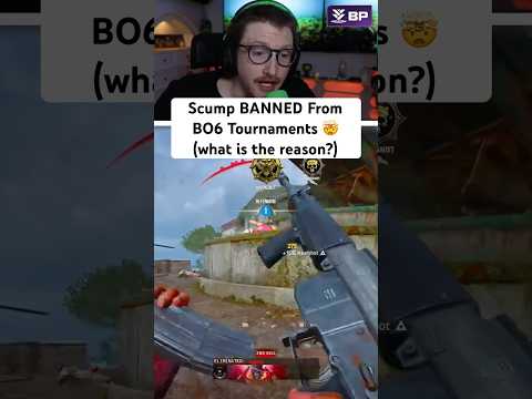 Scump on Being BANNED from Competing in BO6 🤯