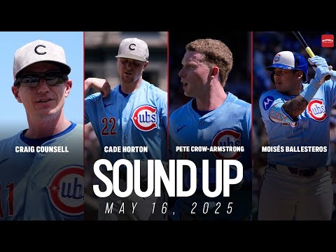 Cubs postgame interviews: Craig Counsell, Cade Horton, Pete Crow-Armstrong, Moisés Ballesteros