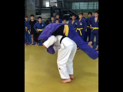 KO Uchi Gari +Seoinage unique Techniques #JudoRusssia #Judo #JudoKazan #JudoWorld #Judo #Shorts