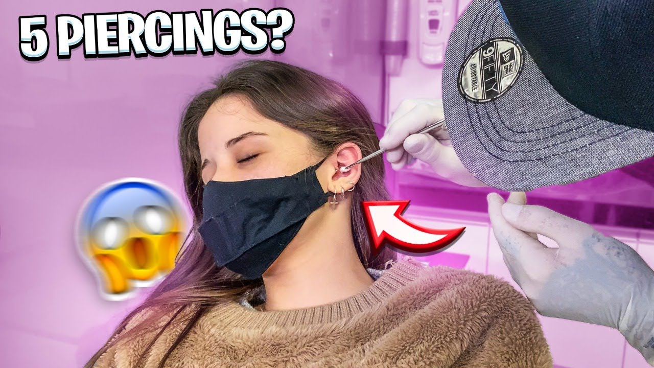 COLOCAMOS NOSSO 5° PIERCING!!