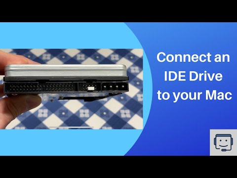 Connect an IDE Hard Drive to Your Mac