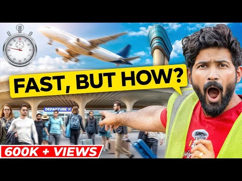 We INVESTIGATED India's FASTEST & BUSIEST Airport (1 flight in 90 sec) | On Ground with Abhi & Niyu