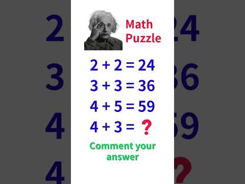 Can you solve this Maths puzzles ? #shorts #mathpuzzle #maths