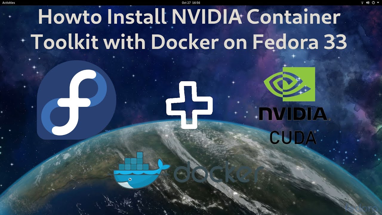Install NVIDIA Container Toolkit with Docker 20.10 on Fedora 33
