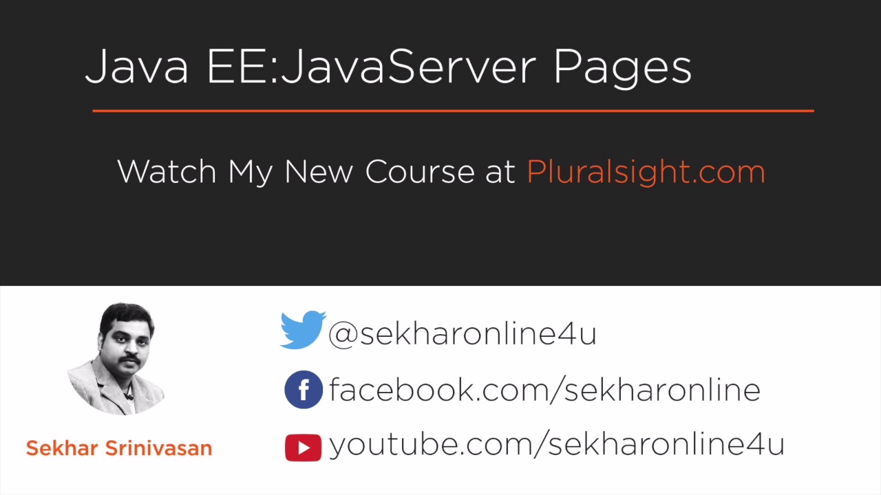 Java EE-Java Server Pages-Course Outline