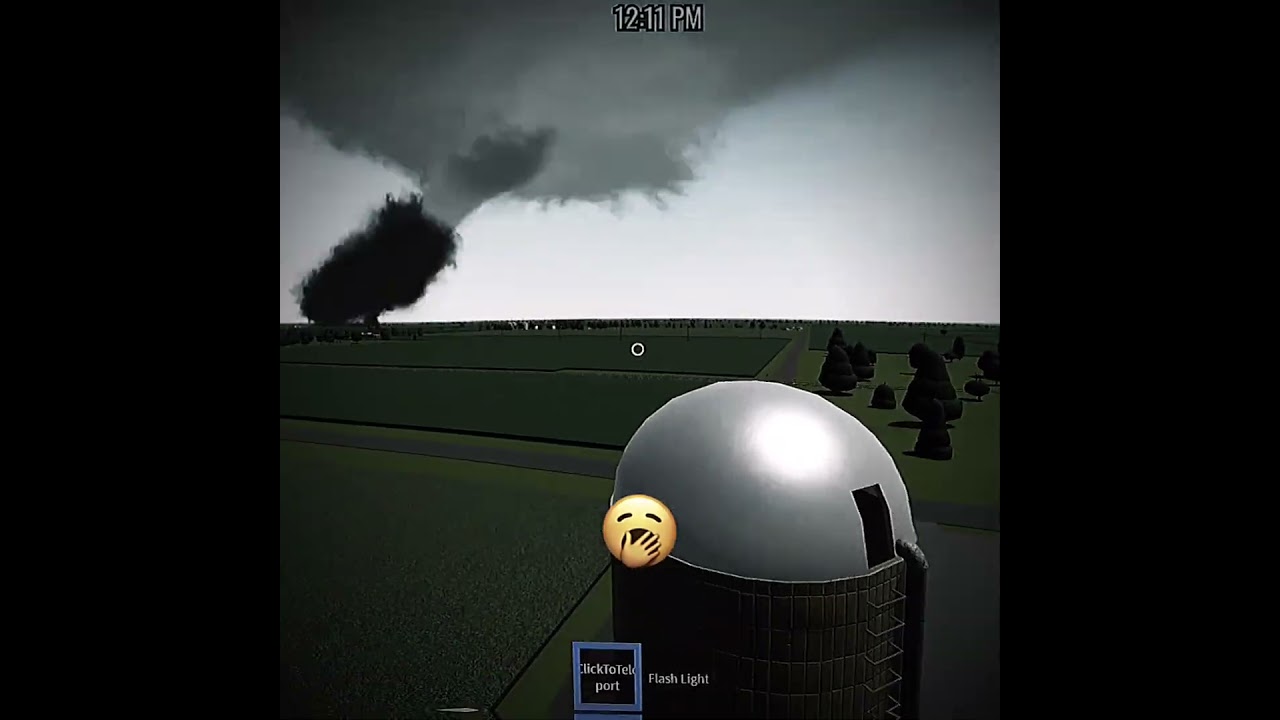 How realistic are these Roblox games going to get 💀#edit #tornado #roblox