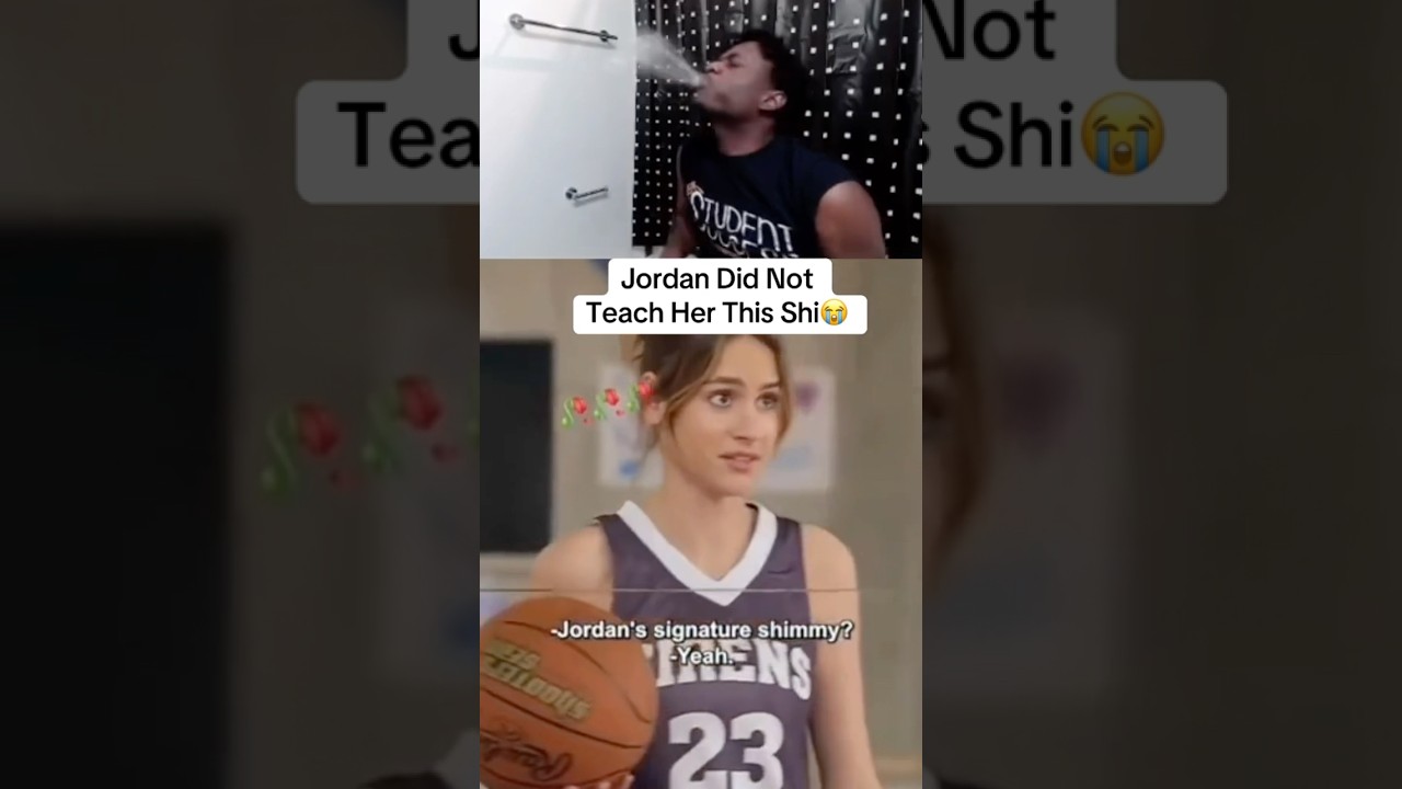 Michael Jordan Taught Her This💀 #nba #shorts