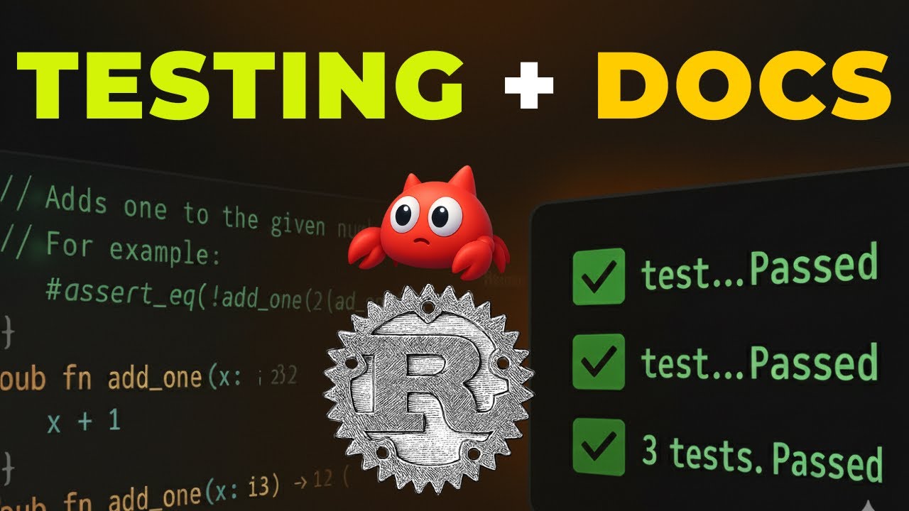 Stop Writing Unstable Rust Code! Master Testing & Docs (Doc Tests, Unit Tests, Integration Tests)