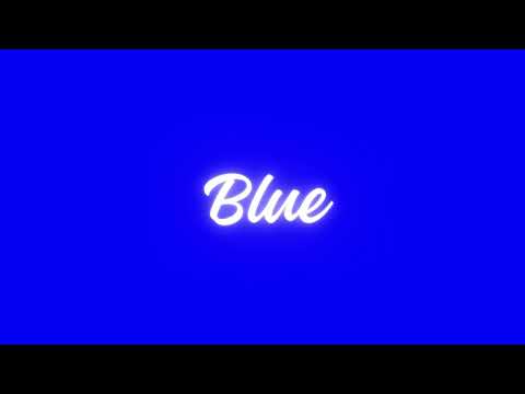 Blue - RGBA (0, 0, 255) | #0000FF - 4K Video