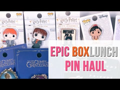 EPIC BOXLUNCH PIN HAUL - HARRY POTTER, DISNEY AND MORE!