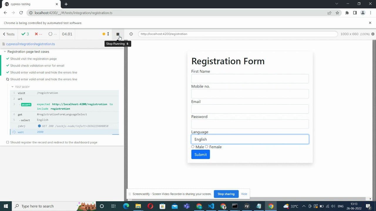 Angular Cypress Example: Learn Automation Testing in Angular