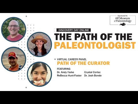 Path of the Paleontologist: Curator Career Panel | Discovery Day Online