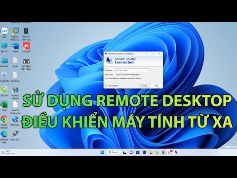 Sử dụng Remote Desktop Connection điều khiển máy tính từ xa Windows Server