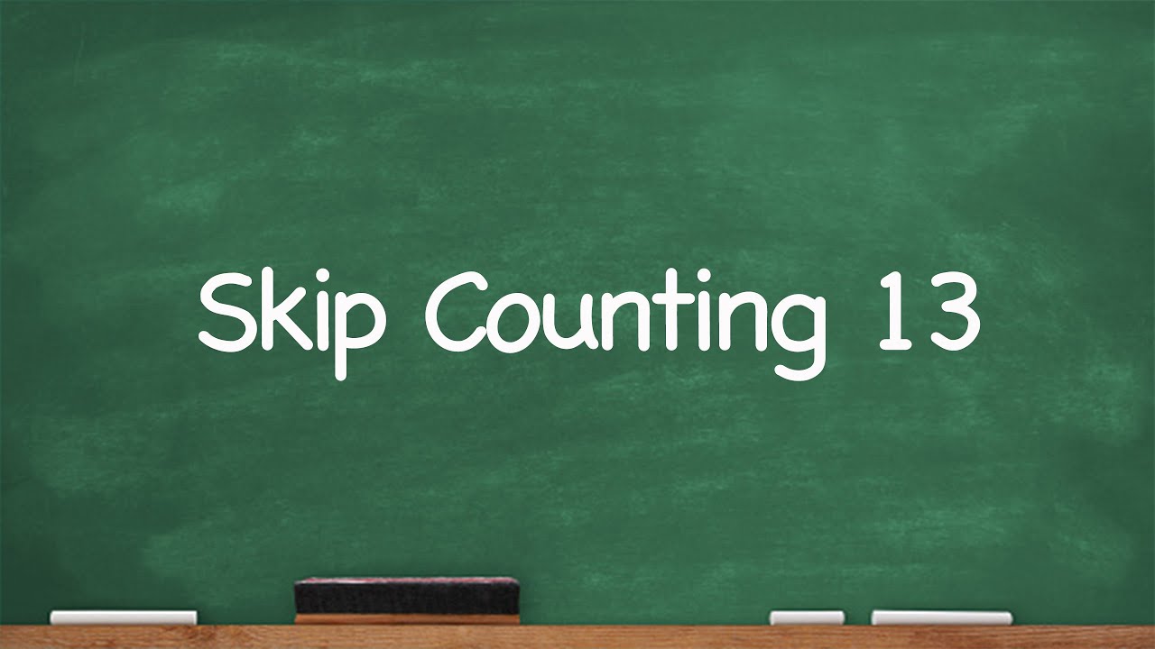 CC Skip Counting 13