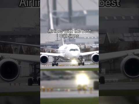 Airlines with the best Callsigns #aviation #plane #planespotting #airlines #callsign