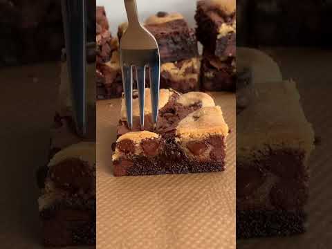 Cookie dough brownies