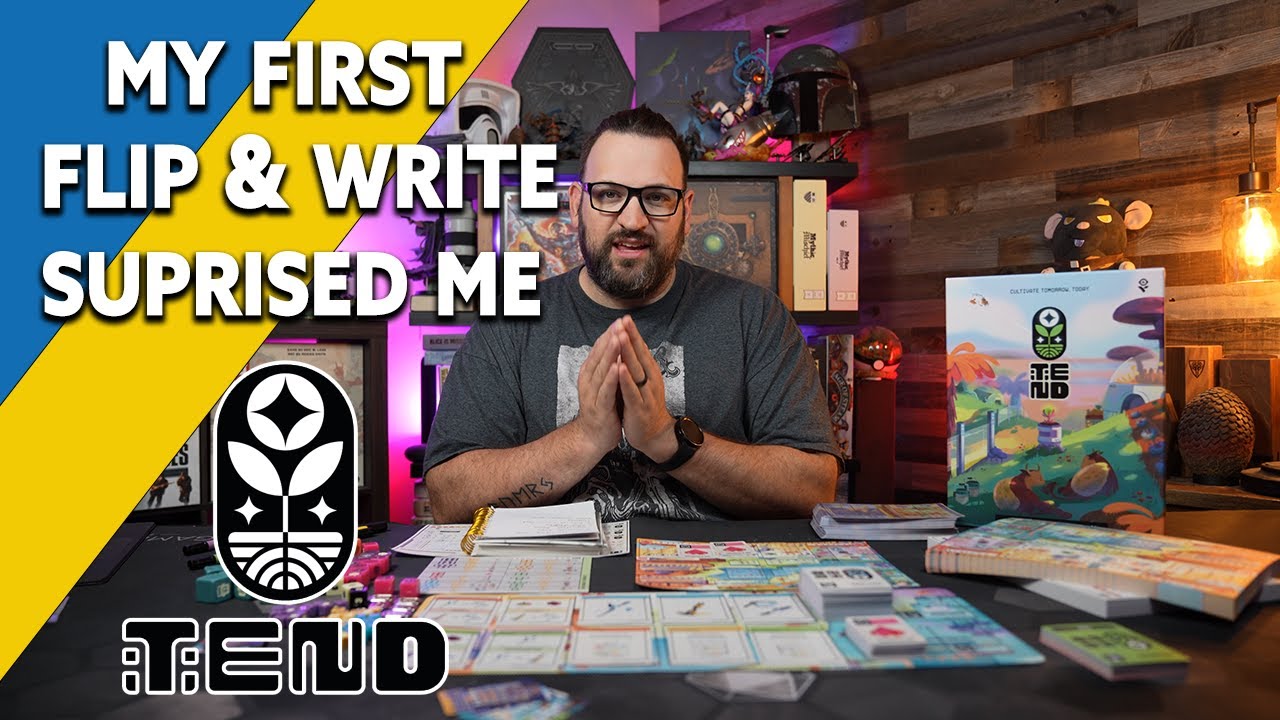 TEND from IV Studios - A Quick Look At This Farmstead Board Game