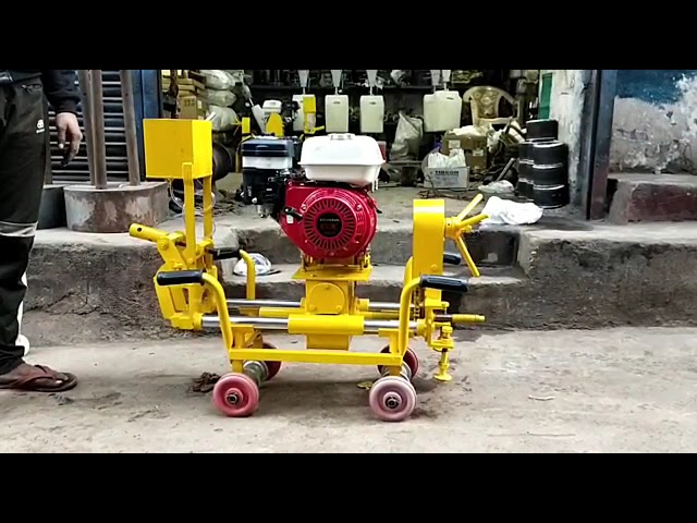 Abrasive Railway Track cutting Machine - Abrasive Rail cutting machine ...