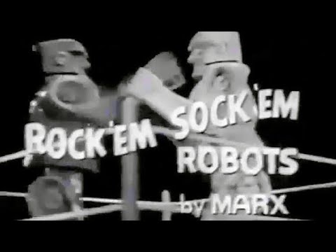 Rock 'Em Sock 'Em Robots by Marx | 1960s Commercial