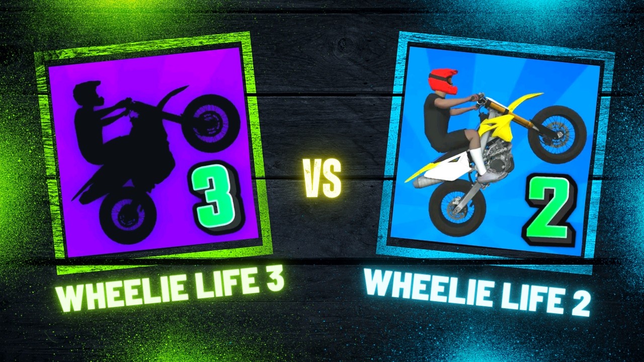 Wheelie Life 3 vs Wheelie Life 2 🔥 Full Comparison! (Graphics, Maps, Bikes & More)