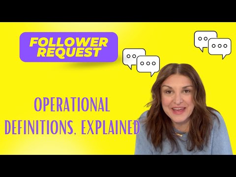 Dana Do's: Breaking Down a Mock Question on Incomplete Operational Definitions
