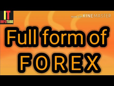 Full form of FOREX | what is FOREX