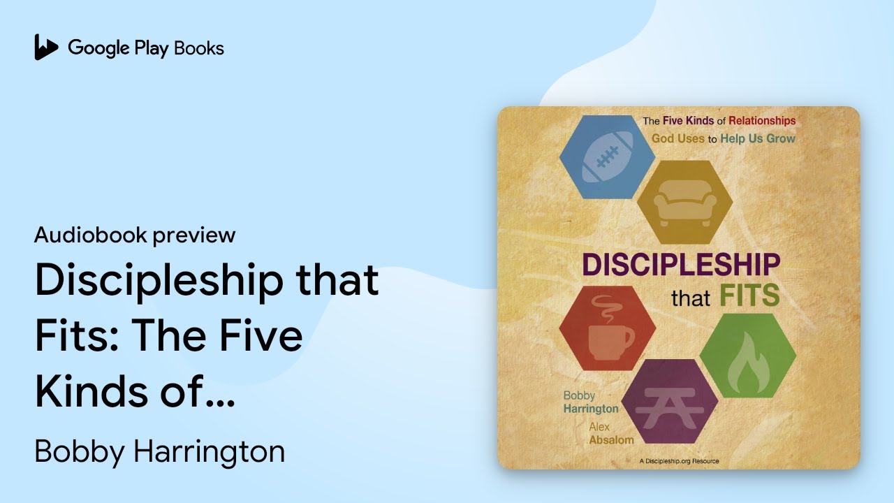 Discipleship that Fits: The Five Kinds of… by Bobby Harrington · Audiobook preview
