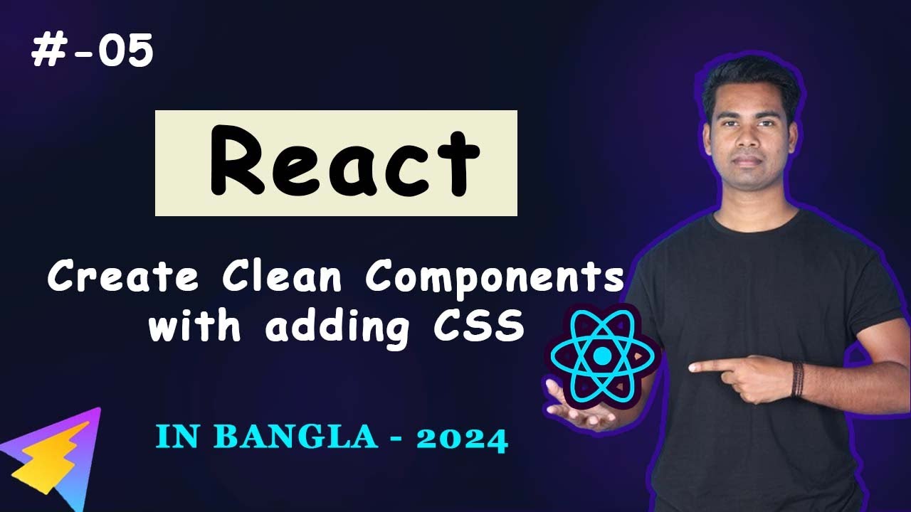 how to make react components in an organized and clean way or adding css style with components