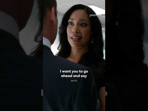 Whatever helps you sleep at night, Harvey #Suits #HarveySpecter #JessicaPearson #Shorts