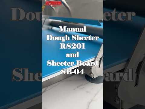 “Manual” Dough Sheeter RS201+SB-04
