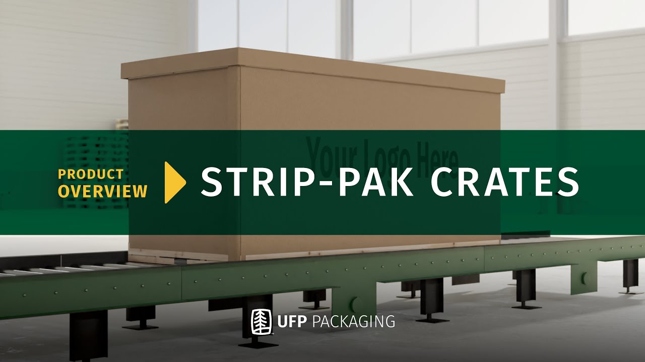 Product Overview: Strip Pak® Crate | UFP Packaging