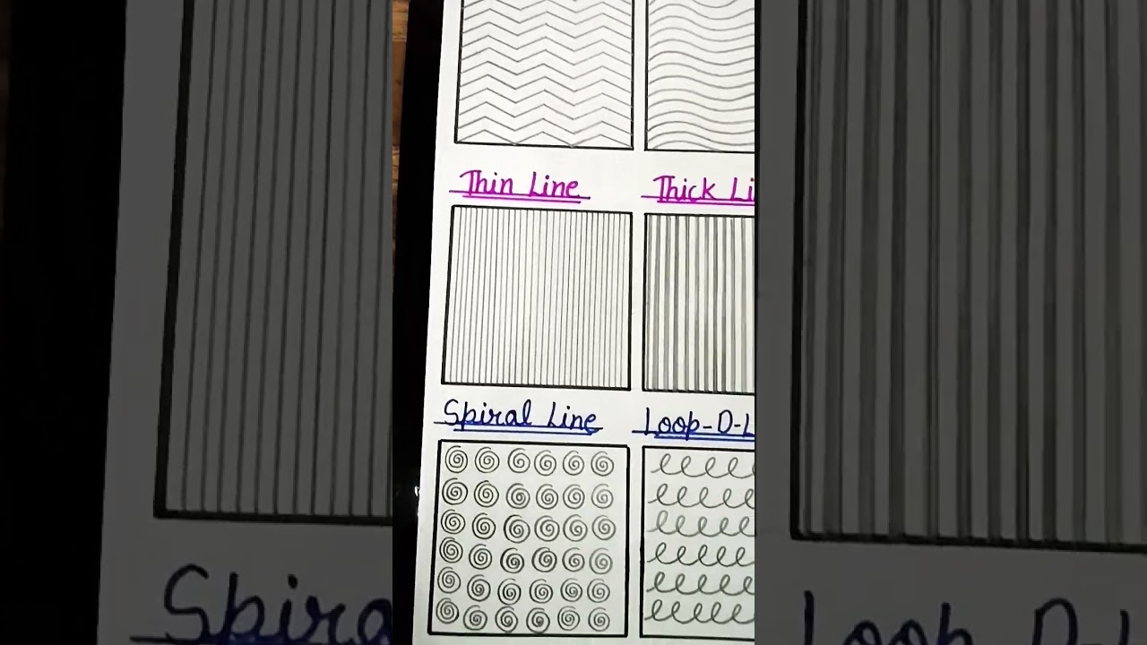 Different Types of Lines...BDS(Basic Design and Structure)#FDGT