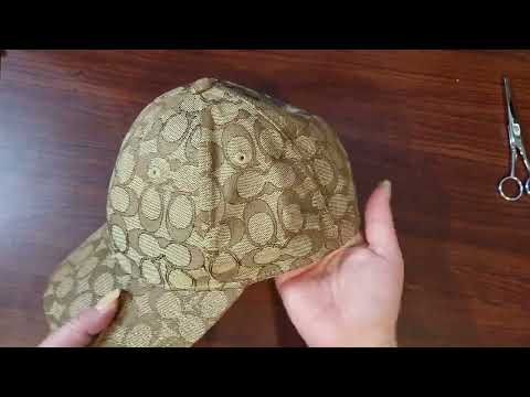 Unboxing Coach Signature Jacquard Baseball Hat (Questioning myself - Am I being too extra?)
