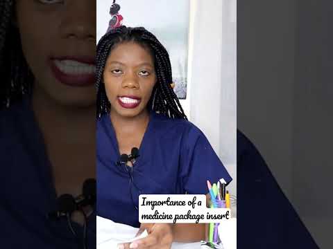 Importance of a medicine package insert . #shortsvideo #shorts #shortsfeed #shortsyoutube