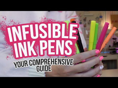 🎨✨ Your Comprehensive Guide to Infusible Ink Pens ✨🎨