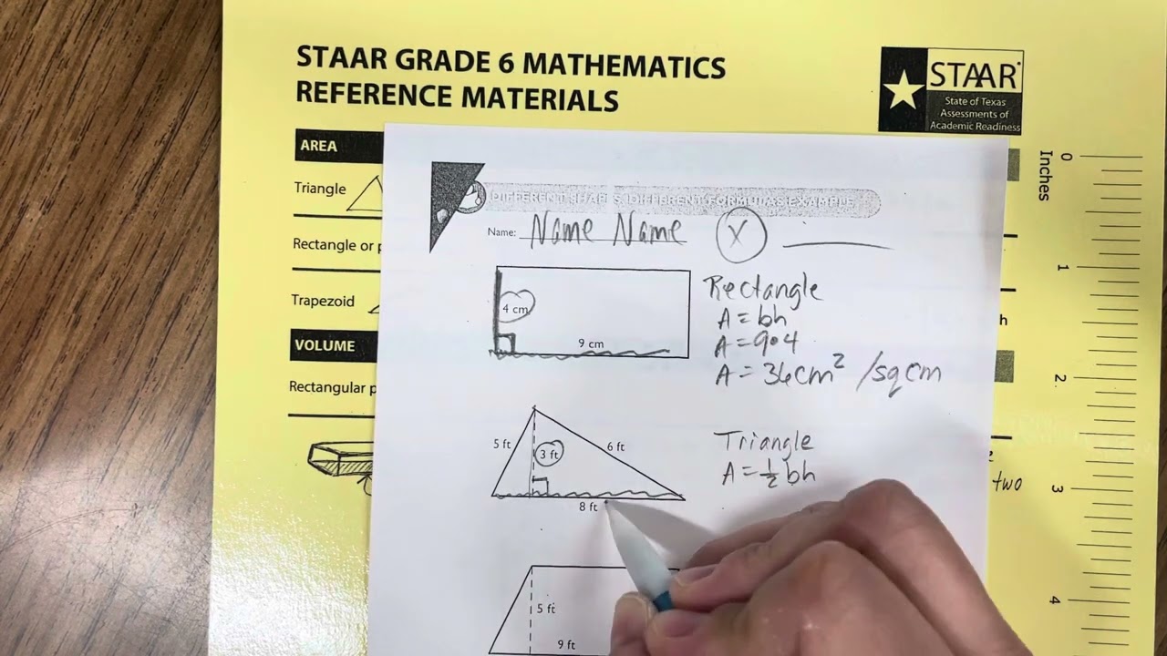 Geometry review for STAAR-Part 1￼