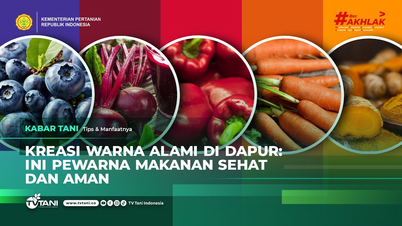 Tinggalkan Pewarna Sintetis! Ini 6 Pewarna Alami yang Bisa Jadi Alternatif